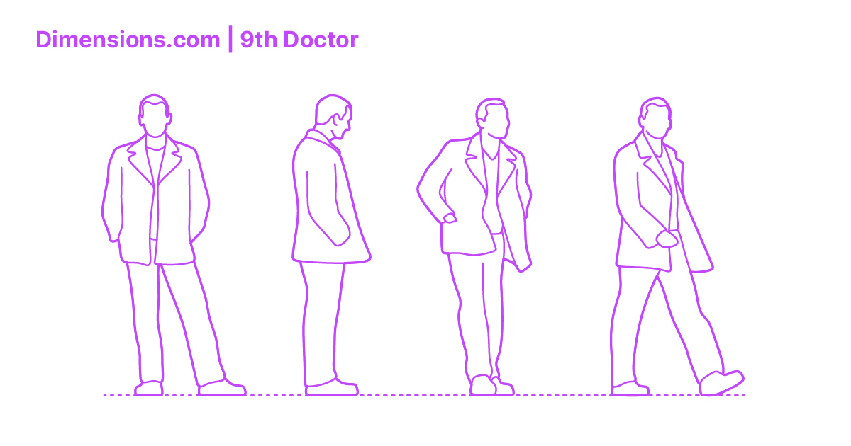 9th Doctor Dimensions & Drawings | Dimensions.com