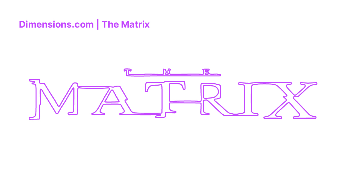 The Matrix Dimensions & Drawings | Dimensions.com