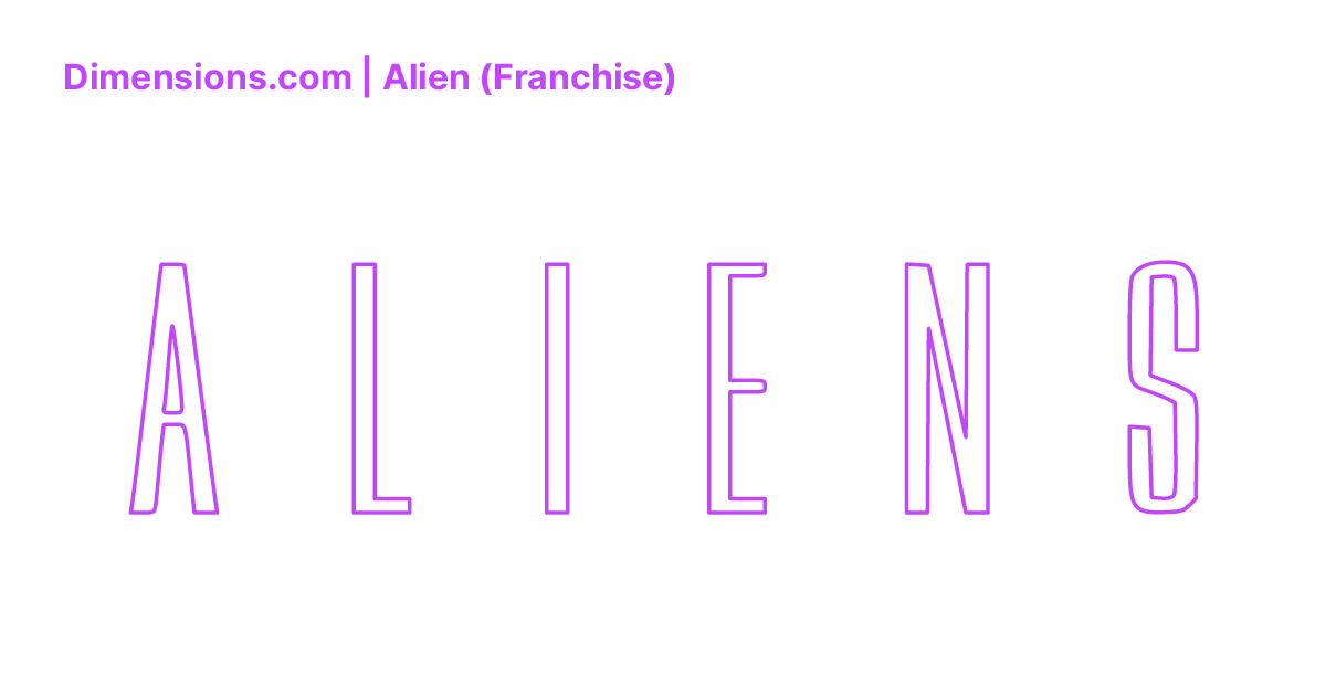 Alien Dimensions & Drawings | Dimensions.com