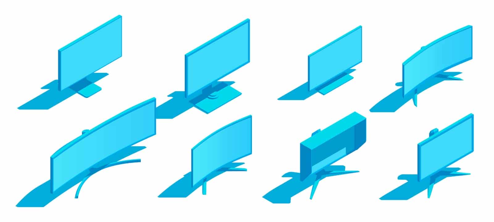 Computer Monitors | Displays Dimensions & Drawings | Dimensions.com