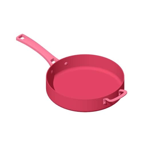 Cooking Pans Dimensions & Drawings | Dimensions.com