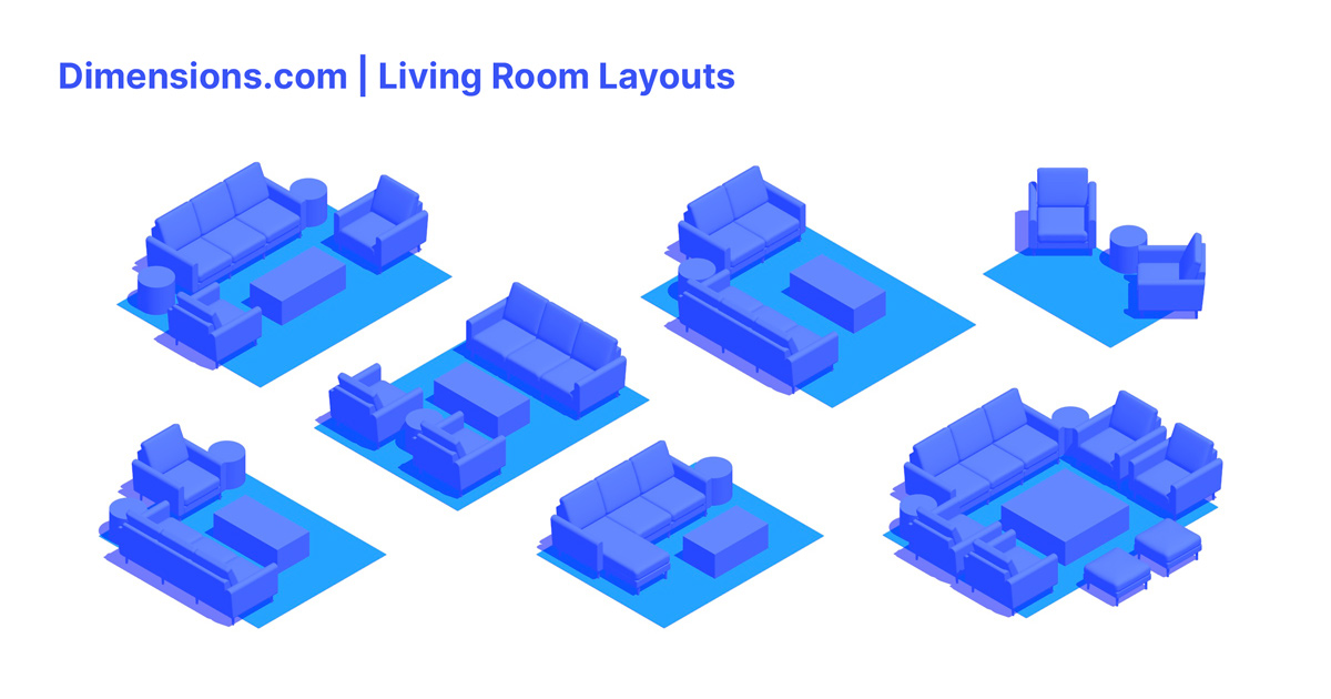 Living Room Furniture Arrangement Diagrams