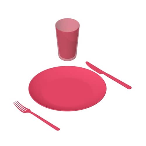 Buffet Table Setting Dimensions & Drawings | Dimensions.com