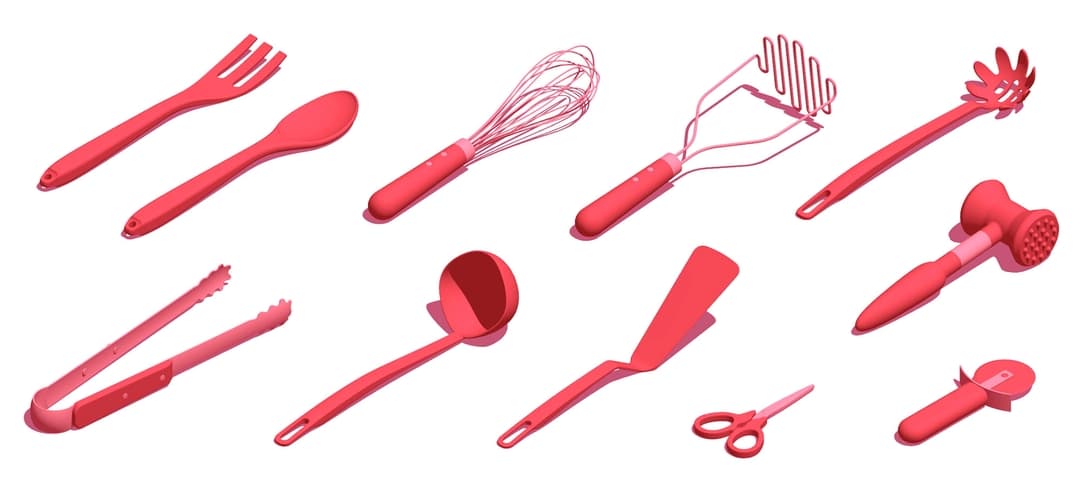 Cooking Utensils Dimensions & Drawings | Dimensions.com