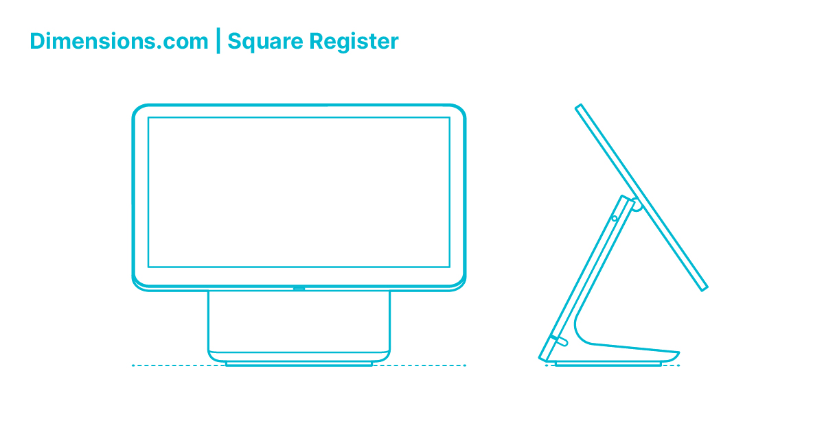 Square Register Dimensions & Drawings | Dimensions.com
