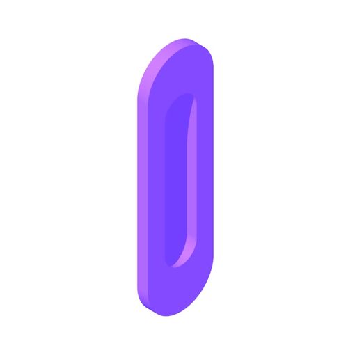 Dante Flush Handle Dimensions & Drawings | Dimensions.com