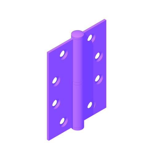 Door Hinges Dimensions & Drawings | Dimensions.com