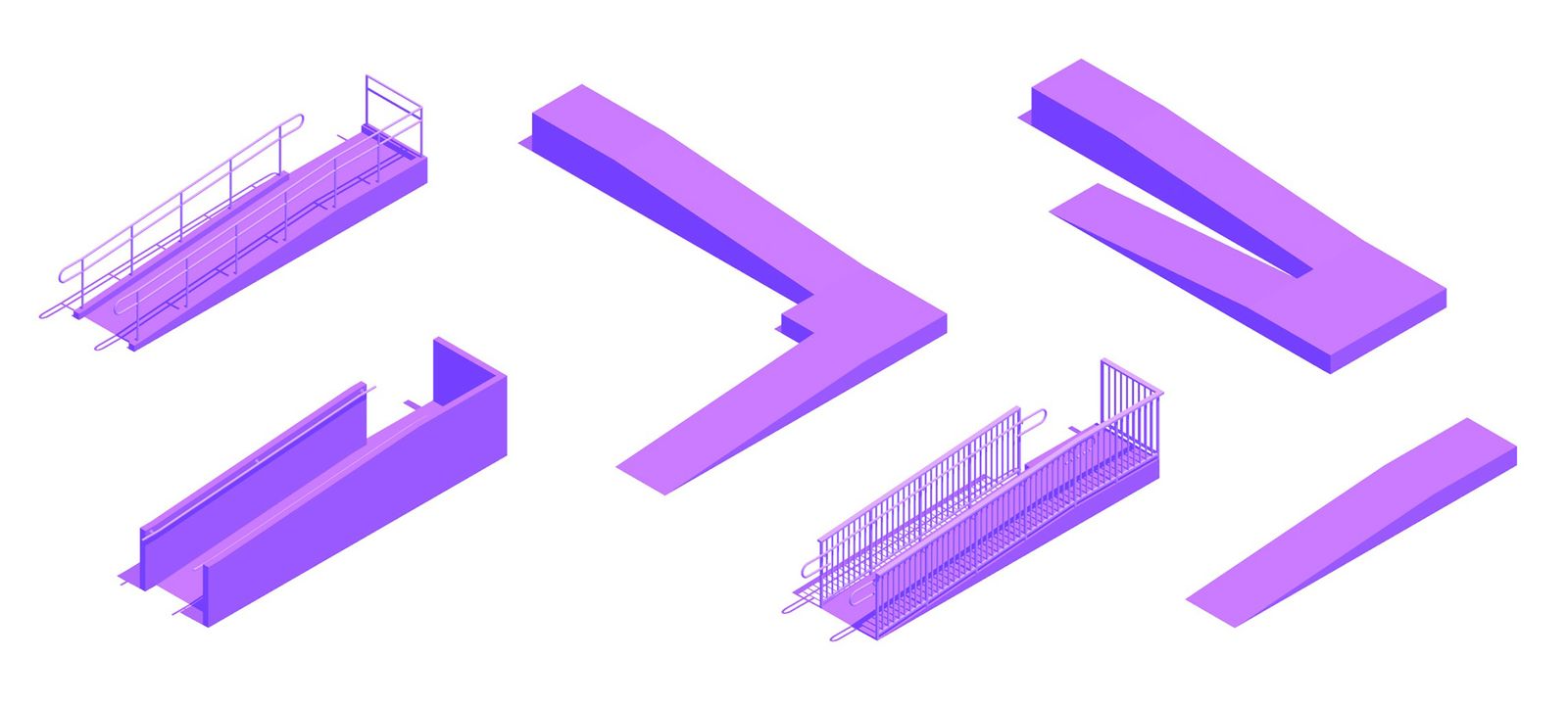 Ramps Dimensions & Drawings | Dimensions.com