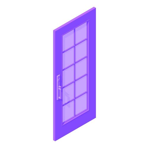 Bifold Exterior Door - 10 Panels, Split Dimensions & Drawings ...