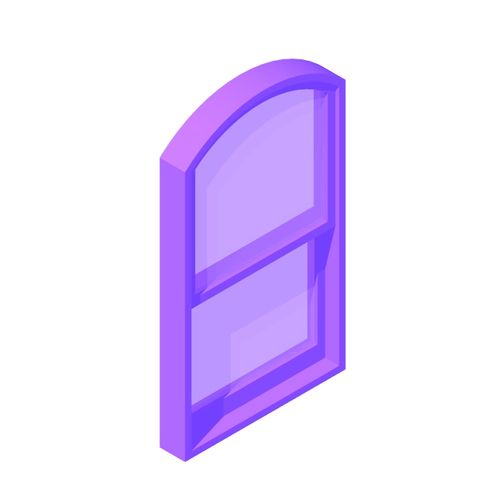 Double-Hung Windows - Arch Head Dimensions & Drawings | Dimensions.com