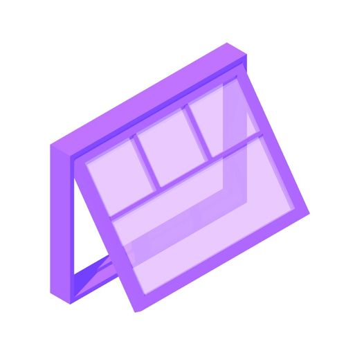 Awning Window - Clear Dimensions & Drawings | Dimensions.com