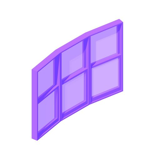 Sliding Window - 3 Panels, Half Fixed, Clear Dimensions & Drawings ...