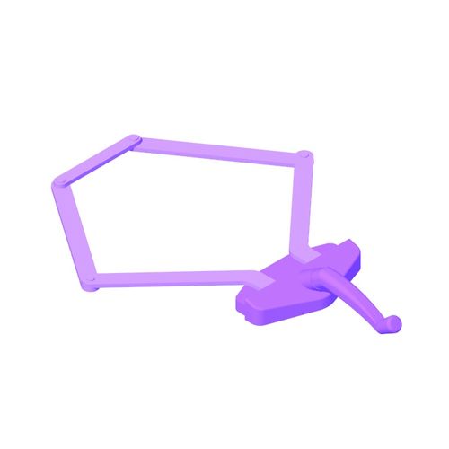 Window Operator - Dual Arm Dimensions & Drawings | Dimensions.com