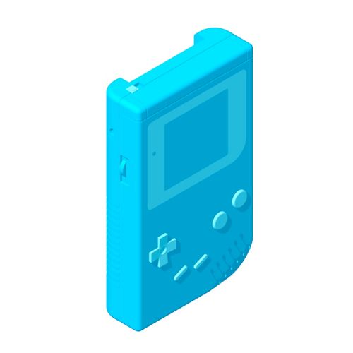 Nintendo Game Boy Advance (GBA) Dimensions & Drawings | Dimensions.com