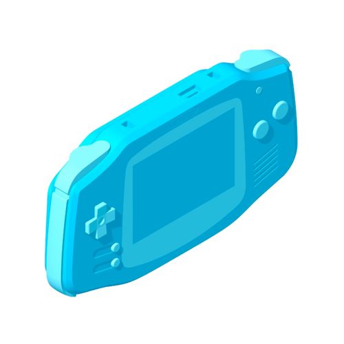 Nintendo Game Boy Advance (GBA) Dimensions & Drawings | Dimensions.com