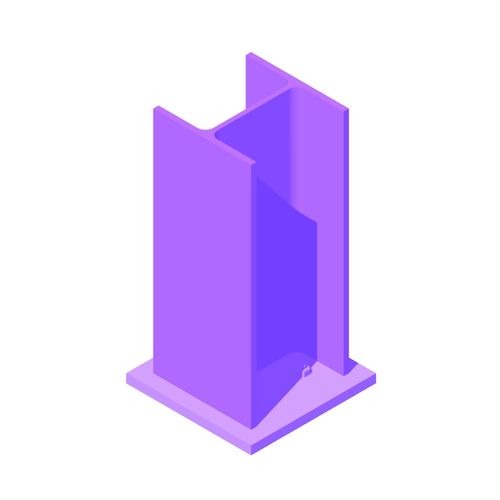 Steel Connection - Pin & Hinge, Cut End Dimensions & Drawings ...