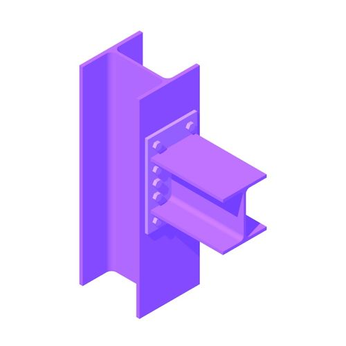 Steel Connection - Cleat, Web Dimensions & Drawings | Dimensions.com