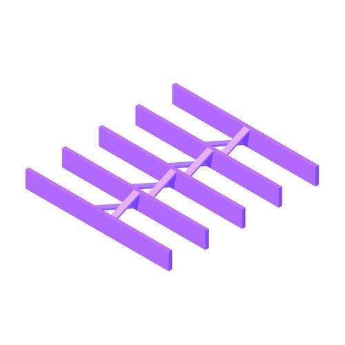 Wood Floor - Bridging, Block Dimensions & Drawings | Dimensions.com