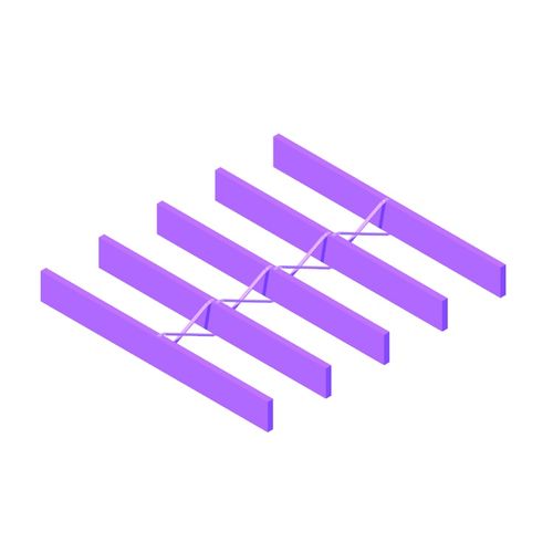 Wood Floor - Bridging, Block Dimensions & Drawings | Dimensions.com