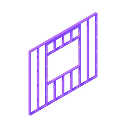 Steel Wall - Framing, C-Studs Dimensions & Drawings | Dimensions.com