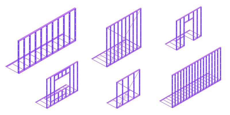 Steel Walls Dimensions & Drawings | Dimensions.com
