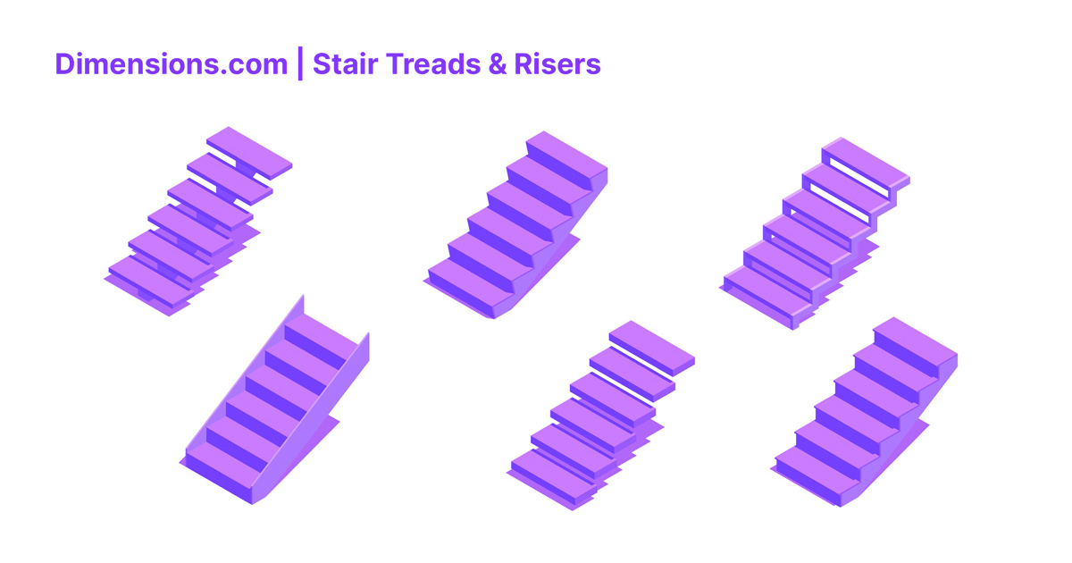 Residential Building Code Stairs Treads 2018 Visual Interpretations Of