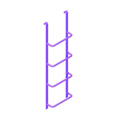 Access Ladder - Vertical Dimensions & Drawings | Dimensions.com