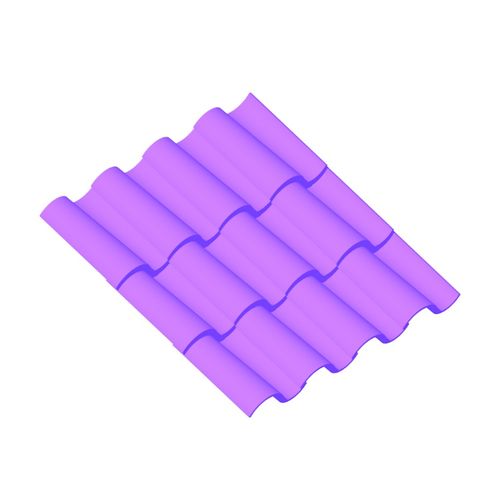 Roofing - Clay, Pantile Dimensions & Drawings | Dimensions.com