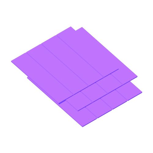 Roofing - Asphalt, Shingle, 3 Tab Dimensions & Drawings | Dimensions.com