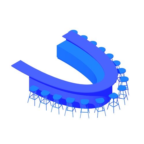 U-Shape Kitchen Dimensions & Drawings | Dimensions.com