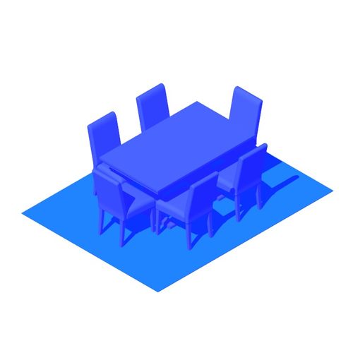 Meeting Room - Rectangle (Small) Dimensions & Drawings | Dimensions.com