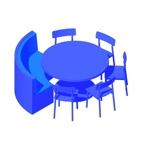 Breakfast Nooks Dimensions & Drawings | Dimensions.com