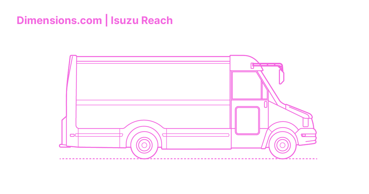 Isuzu Reach Dimensions & Drawings | Dimensions.com