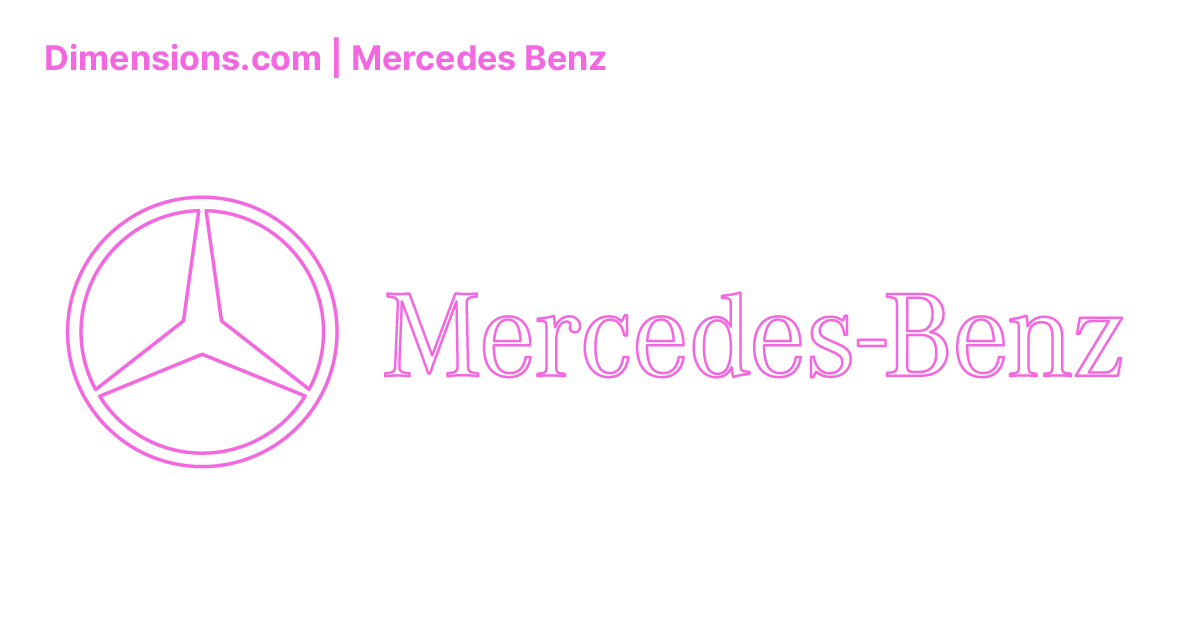 Mercedes-Benz Dimensions & Drawings | Dimensions.com