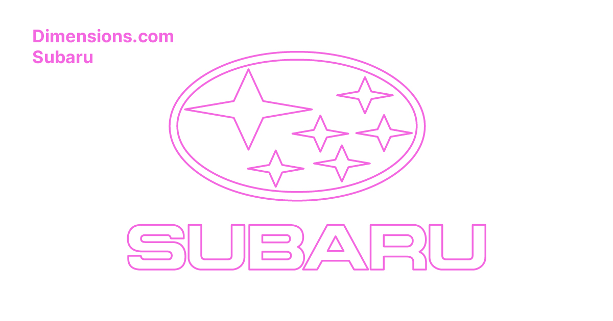 Subaru Dimensions & Drawings | Dimensions.com