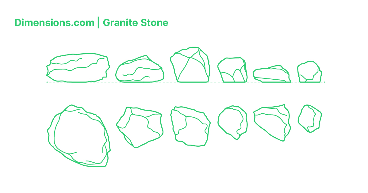 Granite Stone Dimensions & Drawings | Dimensions.com