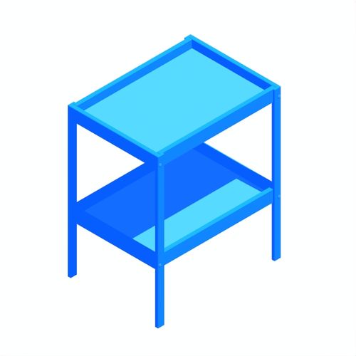 IKEA Sniglar Changing Table Dimensions & Drawings | Dimensions.com