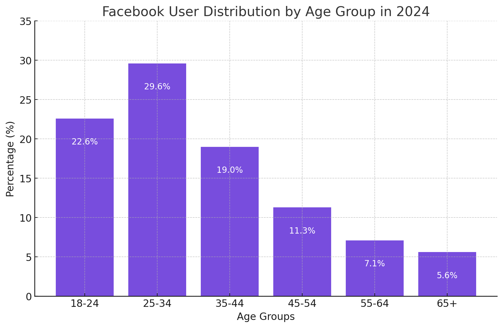 Facebook Age Demographics in 2024: Latest Statistics and Insights 2024 ...