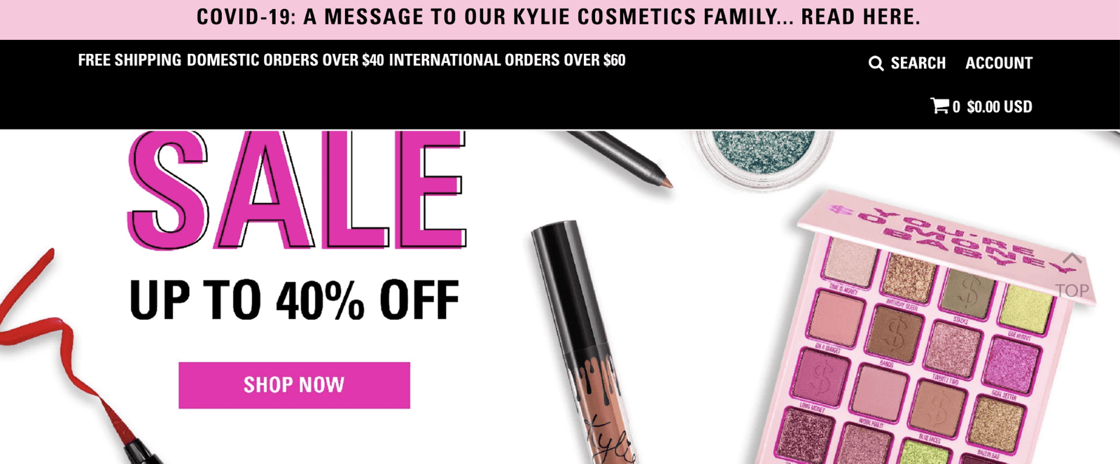 Free Shopify Announcement Bar Templates, Examples & Inspiration