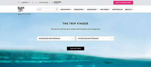 Travel Landing Page Examples & Templates