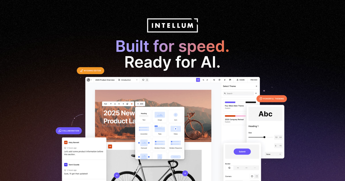 Content Authoring Tool - Evolve | Intellum