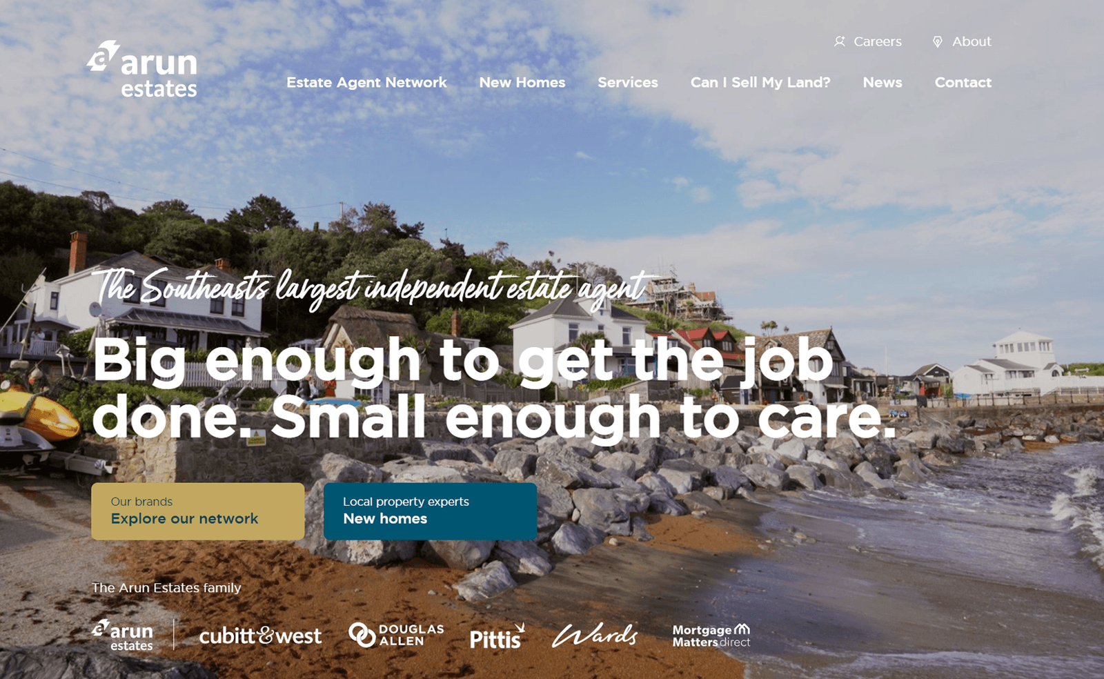 Award-winning estate agency websites