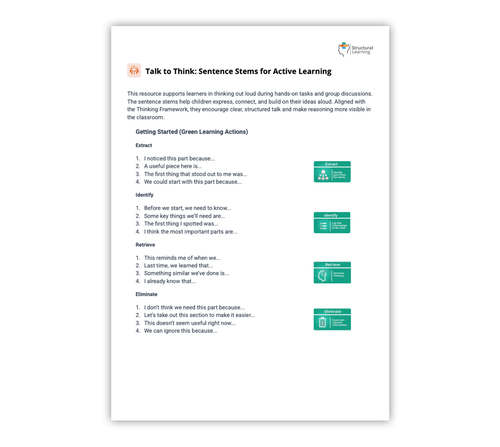 Sentence Stems for Active Learning