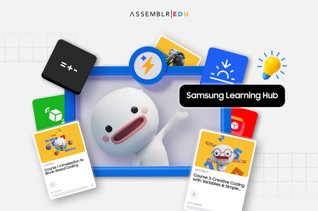 Learn how to teach coding using Assemblr EDU on Samsung Learning Hub