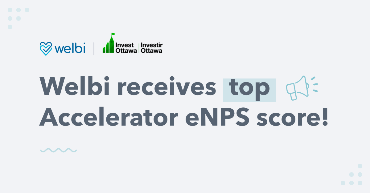 Welbi Achieves Top Score of IO Accelerator Program With 100 eNPS | Welbi
