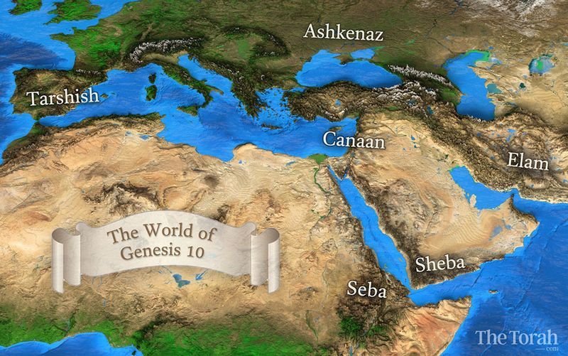 The Table of Nations: The Geography of the World in Genesis 10 ...