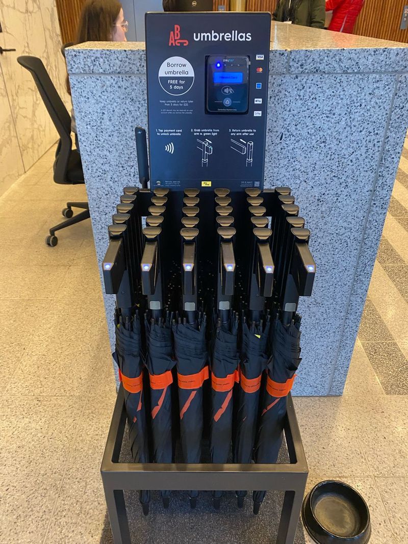 An umbrella solution for hotels