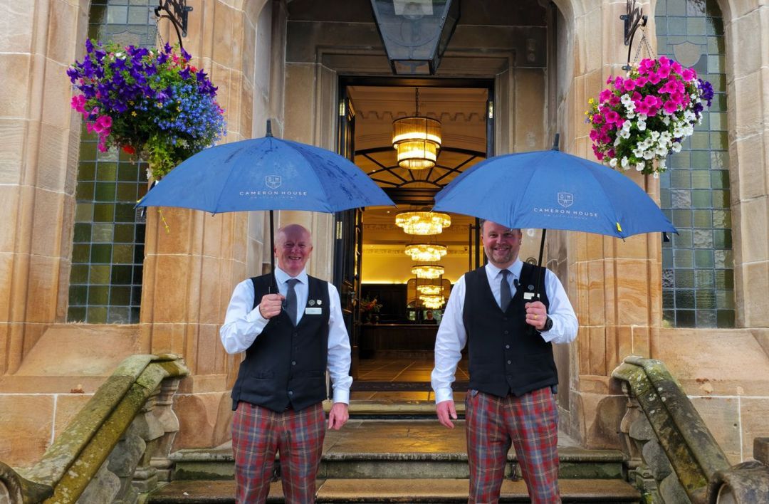 An umbrella solution for hotels