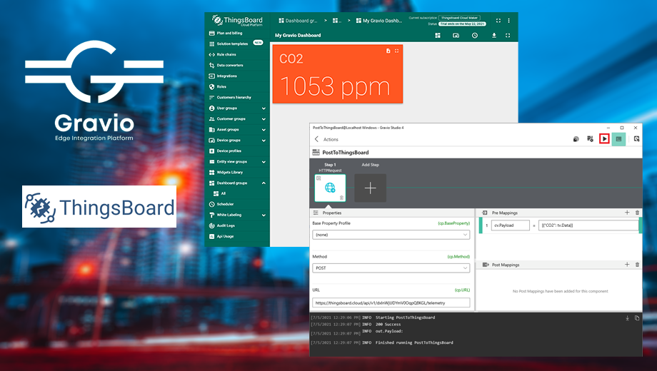 [Tutorial] Visualising IoT edge data on the ThingsBoard Platform