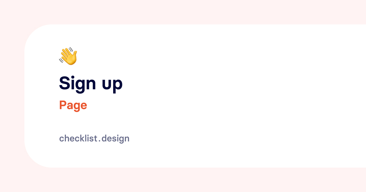 The Ultimate Ux Design Of The Signup Form Designmodo The Best Signup
